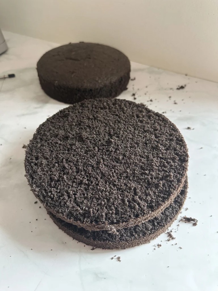 Cross Cake – Triple Chocolate Cake