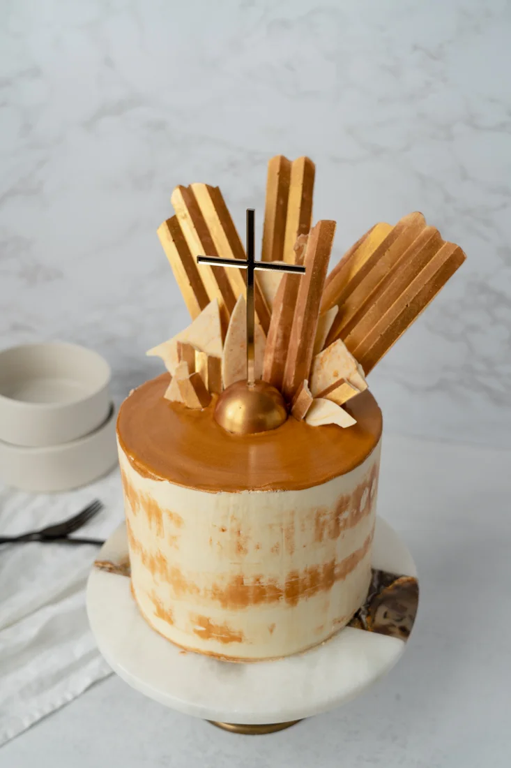 Cross Cake – Triple Chocolate Cake